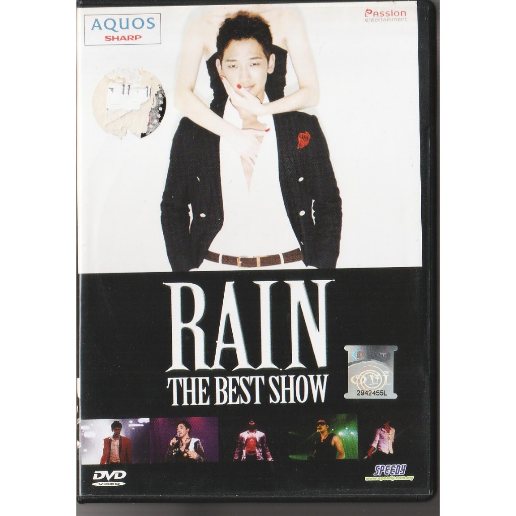 DVD RAIN THE BEST SHOW ( ORIGINAL DVD ) | Shopee Malaysia