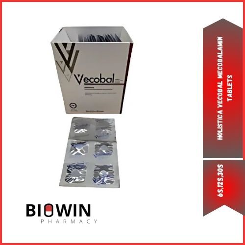 Holistica Vecobal Mecobalamin tablets 120's (1 box) | Shopee Malaysia