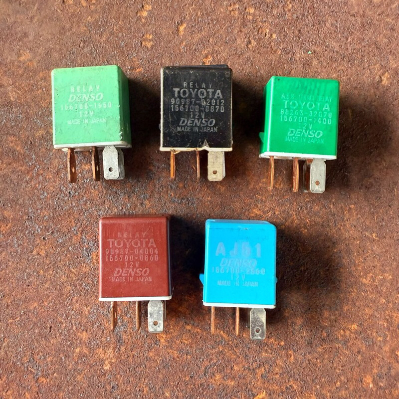 Toyota Denso Relay 4Pin/5Pin Original Used Japan | Shopee Malaysia