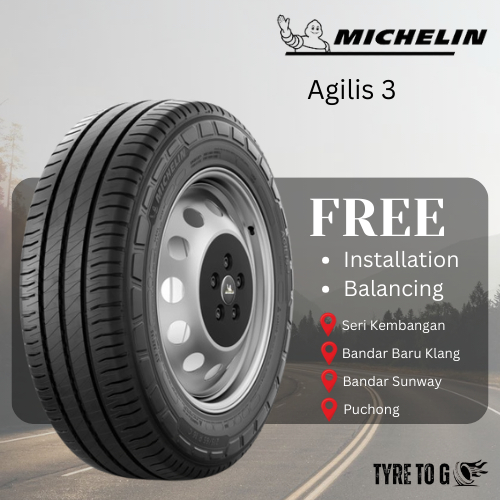 Michelin Agilis 3 Tyre (215/70R16) (Commercial Light Truck) | Shopee ...
