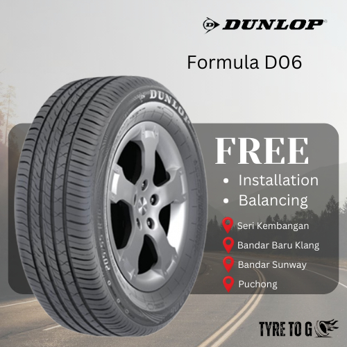 Dunlop Formula D06 (15 16 17 18 19 Inch) | Shopee Malaysia