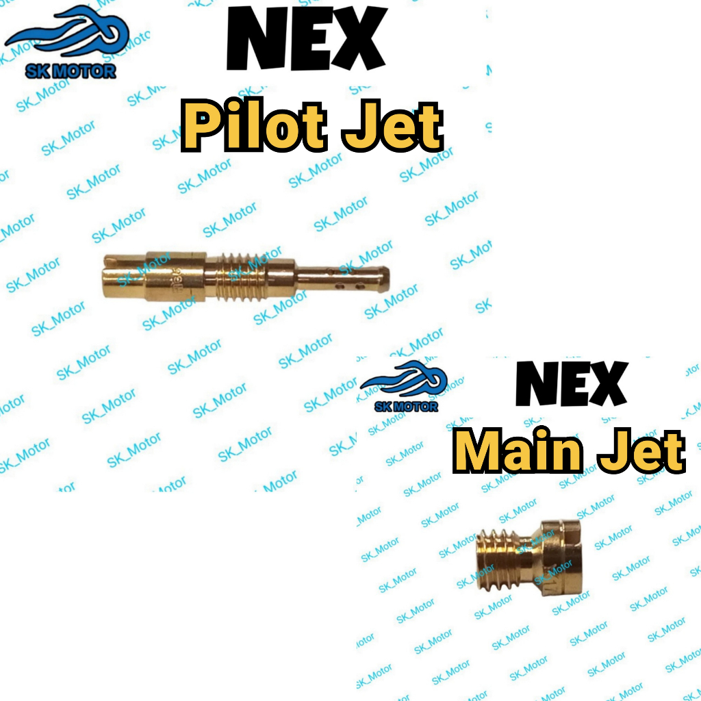 Suzuki NEX 110 Carburetor Pilot Jet Angin Jets / Main Jet Minyak Jets ...
