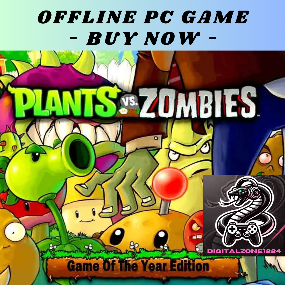 [ PC ] Plants Vs. Zombies Game Of The Year Edition Offline PC Game ...