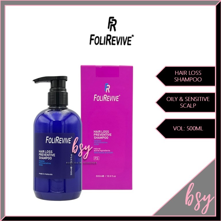 FoliRevive FS Hair Loss Prevention Shampoo - 500ml | Shopee Malaysia