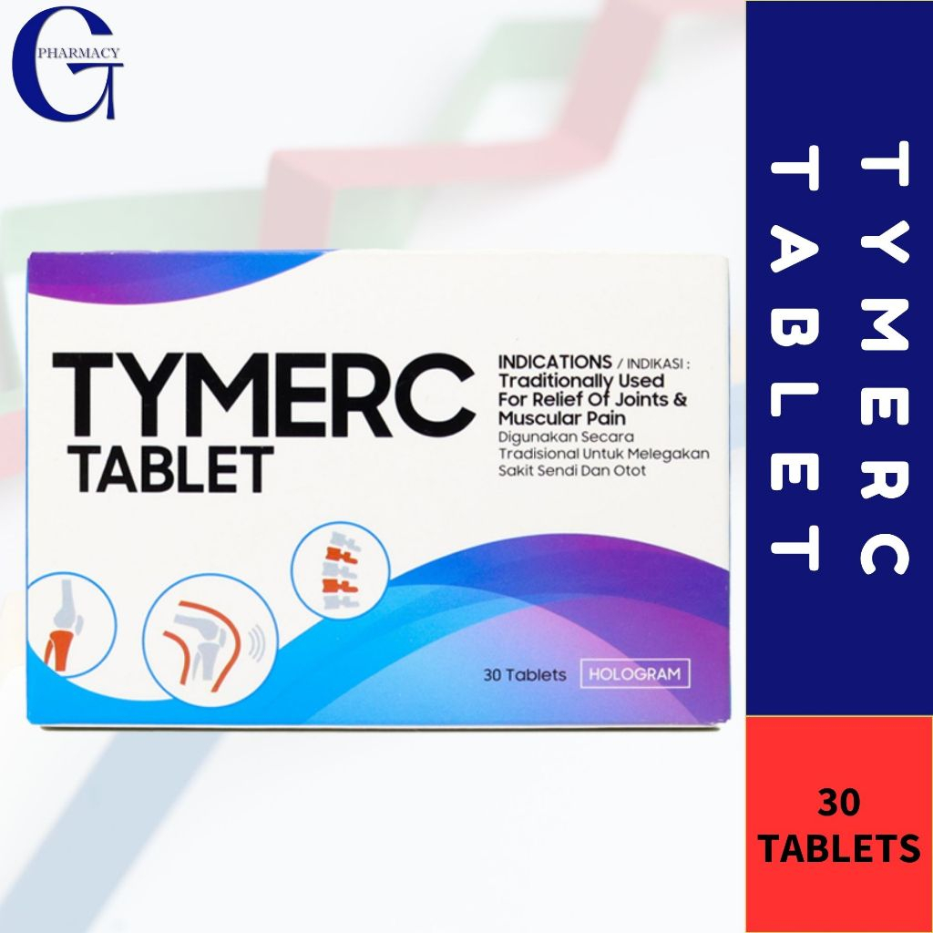 TYMERC TABLET 30 TABLETS (NATURAL WAY TO REDUCE PAIN & INFLAMMATION ...