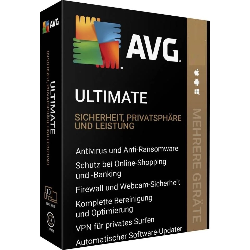 AVG Ultimate Premium Internet Security Latest Version Antivirus GENUINE ...