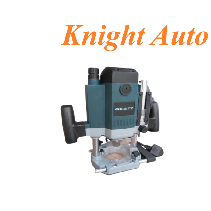 Okatz 1850W Plunge Router | Two Handed Electric Wood Trimmer | PRT234 ...