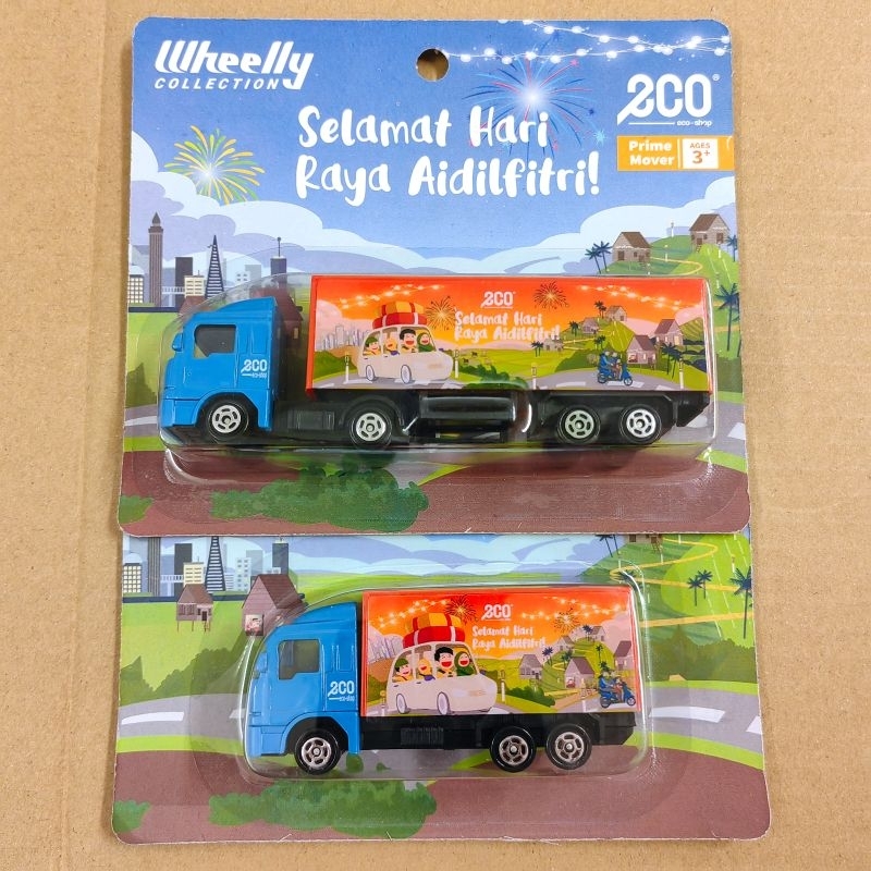 COMBO (2) Lorry Wheelly Lorry Eco Shop Truck Raya Aidilfitri - Prime ...