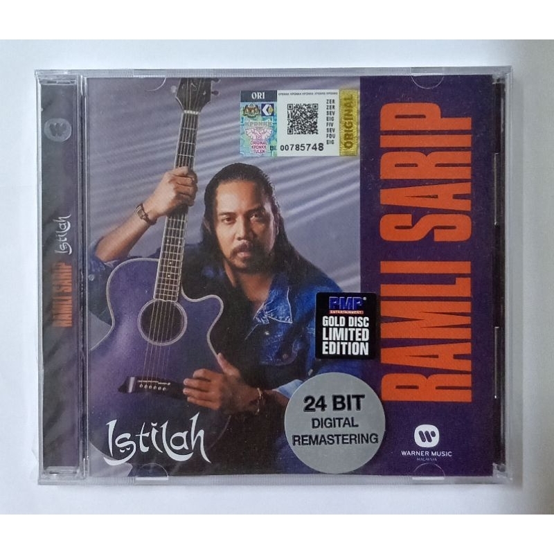 Ramli Sarip Istilah 24 Bit Digital Remastering 24k Gold Disc Edition CD Baru New Sealed | Shopee ...