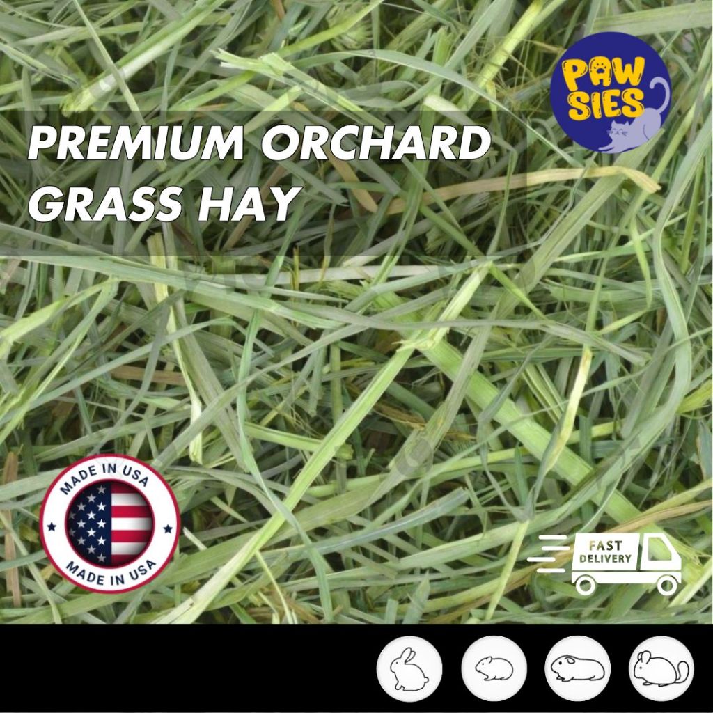 [24HR SHIP] PREMIUM ORCHARD GRASS HAY Imported Timothy Alfalfa Lucerne ...