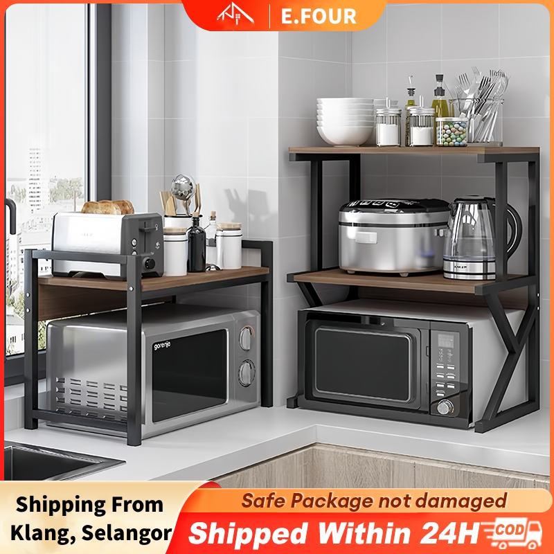 Microwave Rack Kitchen Organizer Multi-layer kitchen Multipurpose ...