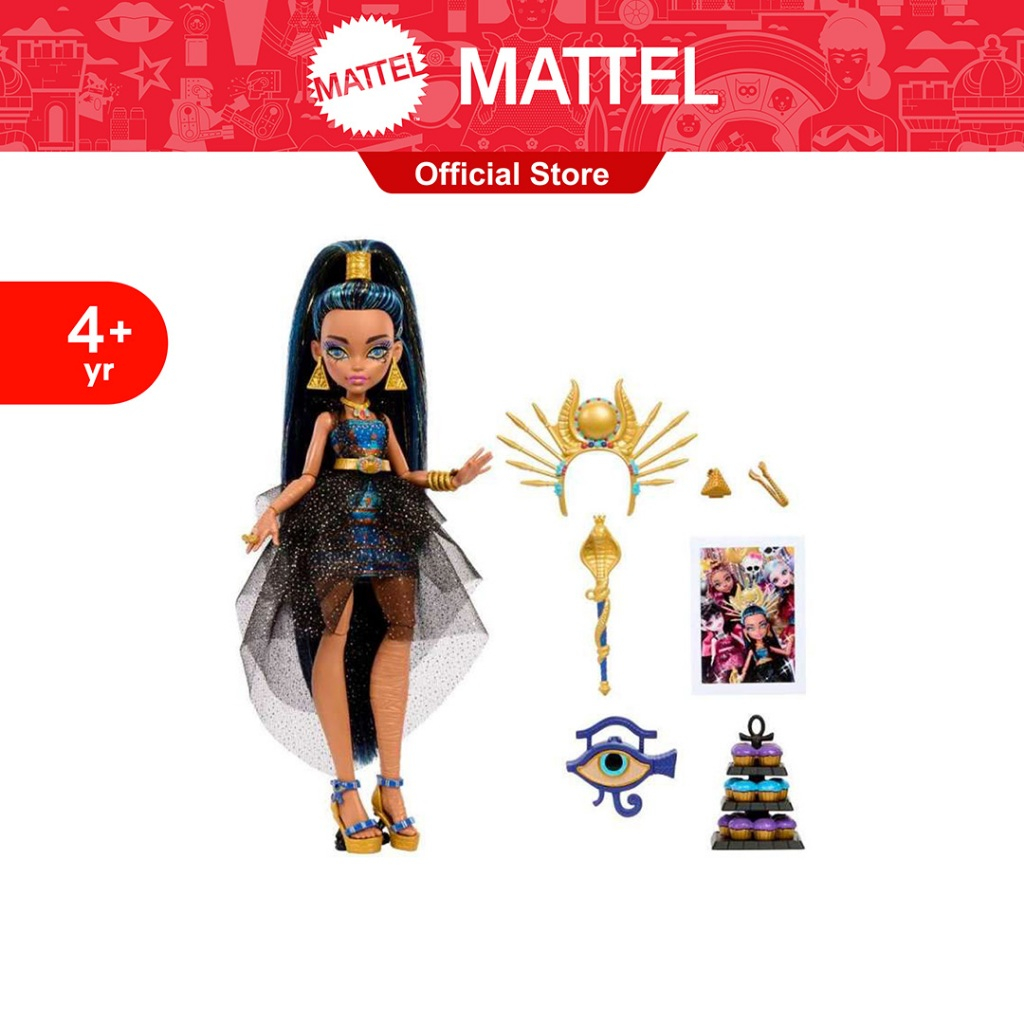 Monster High Cleo De Nile Monster Ball Doll (HNF70) | Shopee Malaysia