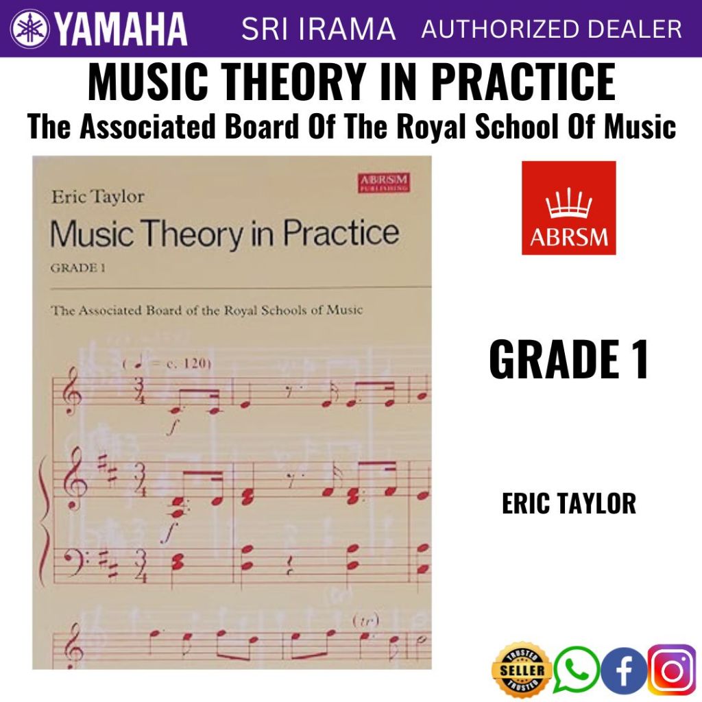 Music Theory in Practice, Grade 1 (Old Edition) / Eric Taylor / ABRSM ...