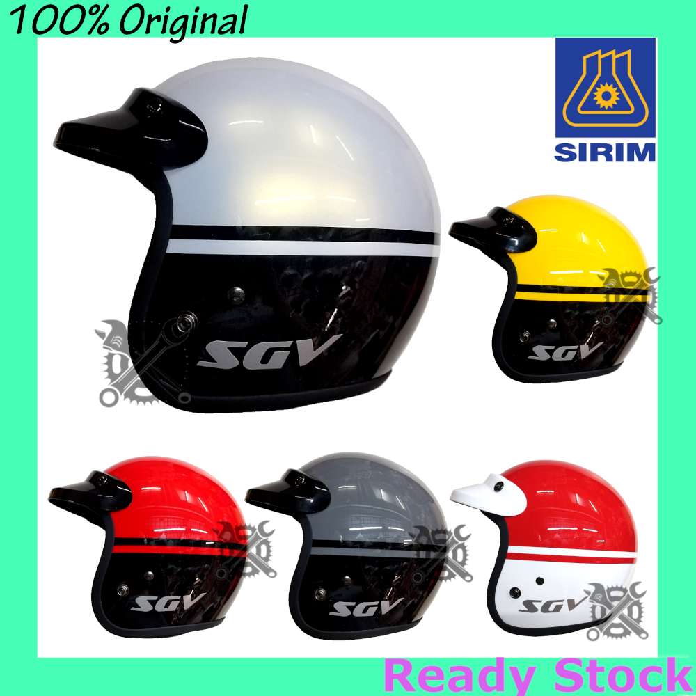 SGV 2 Tone New Special SGV99 SIRIM Topi Keledar Helmet Motor Original ...