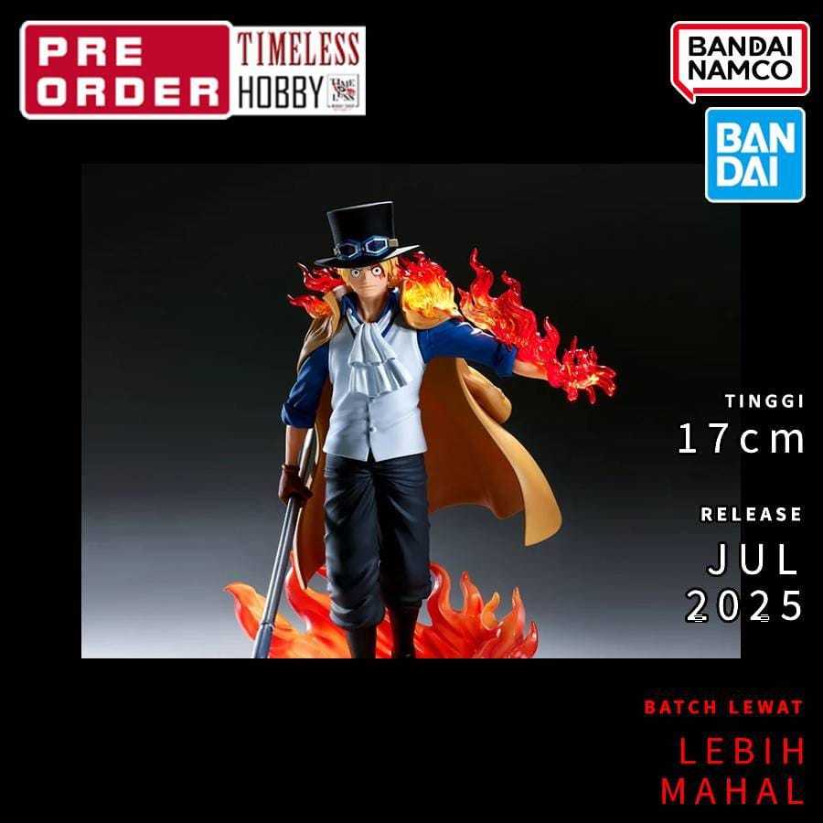 BANPRESTO Sabo Figure One Piece Departure BANDAI NAMCO SPIRITS 正版航海贼王模型手办可动万代魂眼镜厂萨博革命家参谋总长 ...