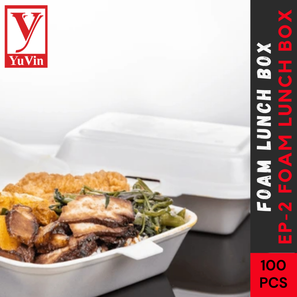 Disposable Foam Lunch Box / EP-2 / Polystyrene Lunch Box / Bekas ...