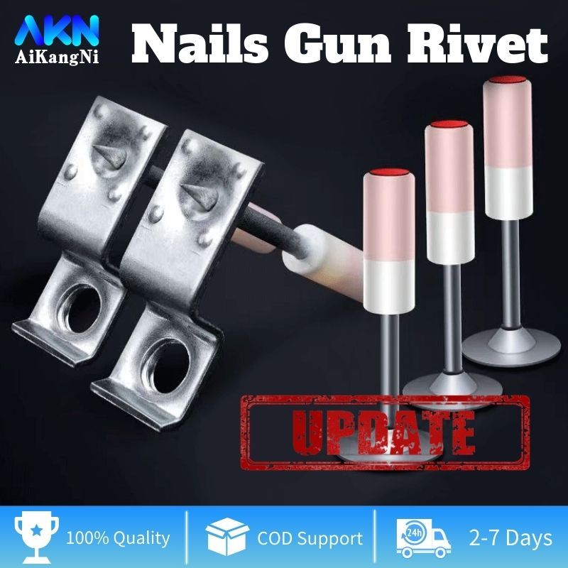 Hook Nails for Nailer Manual Round Mini Rivet 7.3MM Ceiling Wall Tool ...