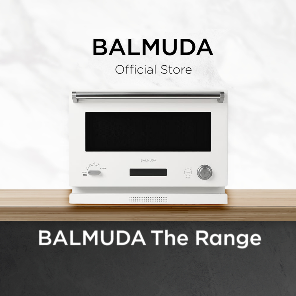 BALMUDA The Range Microwave Oven 21L - White K09E-WH | Shopee Malaysia