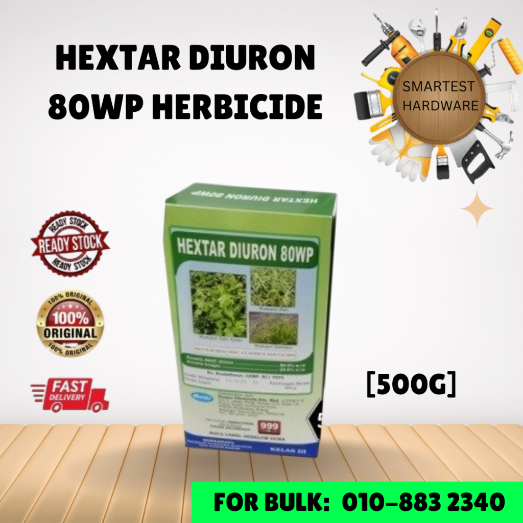 Hextar Diuron 80WP Herbicide/ Diuron 80%/ Lengai 20%/ Racun Rumput ...