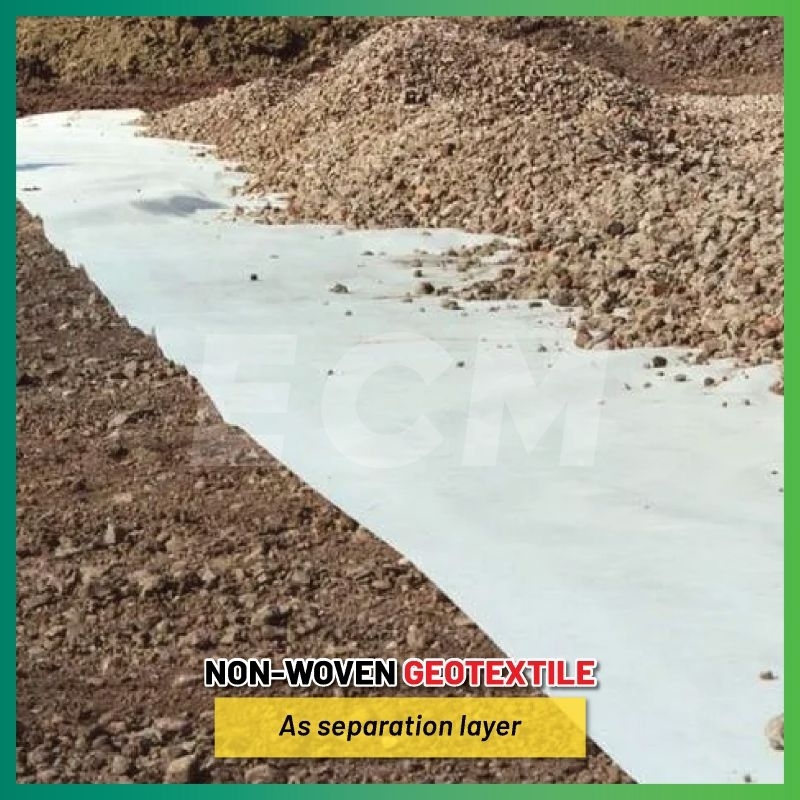 [PREMIUM GRADE] TS20 NON WOVEN GEOTEXTILE WHITE I SOIL CONTROL FABRIC ...
