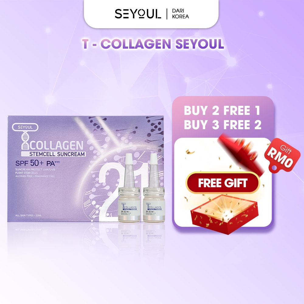 SEYOUL T- Collagen Sunscreen Serum 3IN1, Sunblock Multi Protection ...