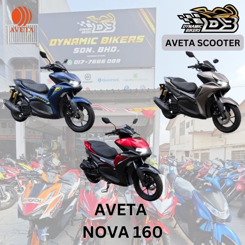 Aveta Nova 160 SE Motor Baru | Shopee Malaysia