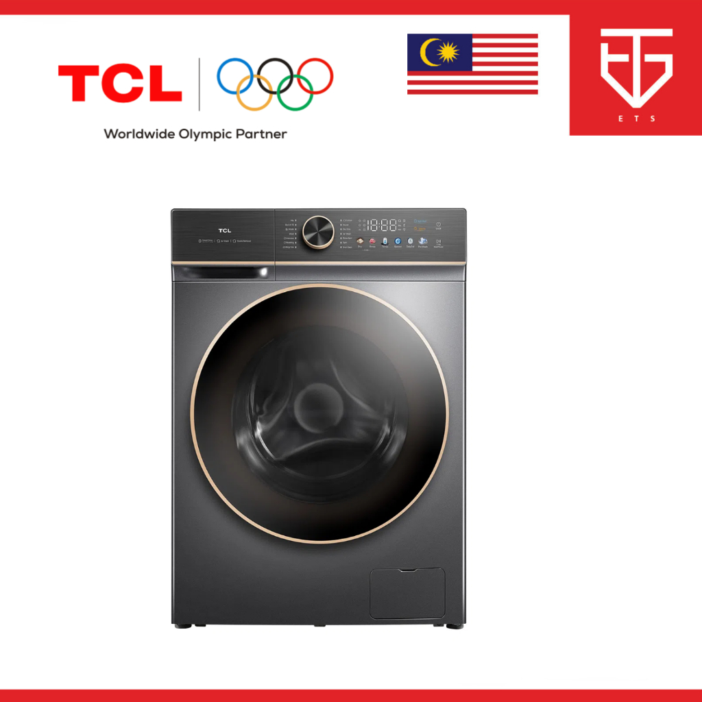 TCL 10.5KG/7KG DD Inverter Washer Dryer Colourful Touch Panel Heat Sterilization TWD105-C31DG ...