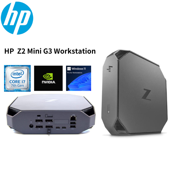 HP Z2 Mini G3 Workstation PC Intel® Core™ i7-7400/ 7500 / 16GB DDR4 ...