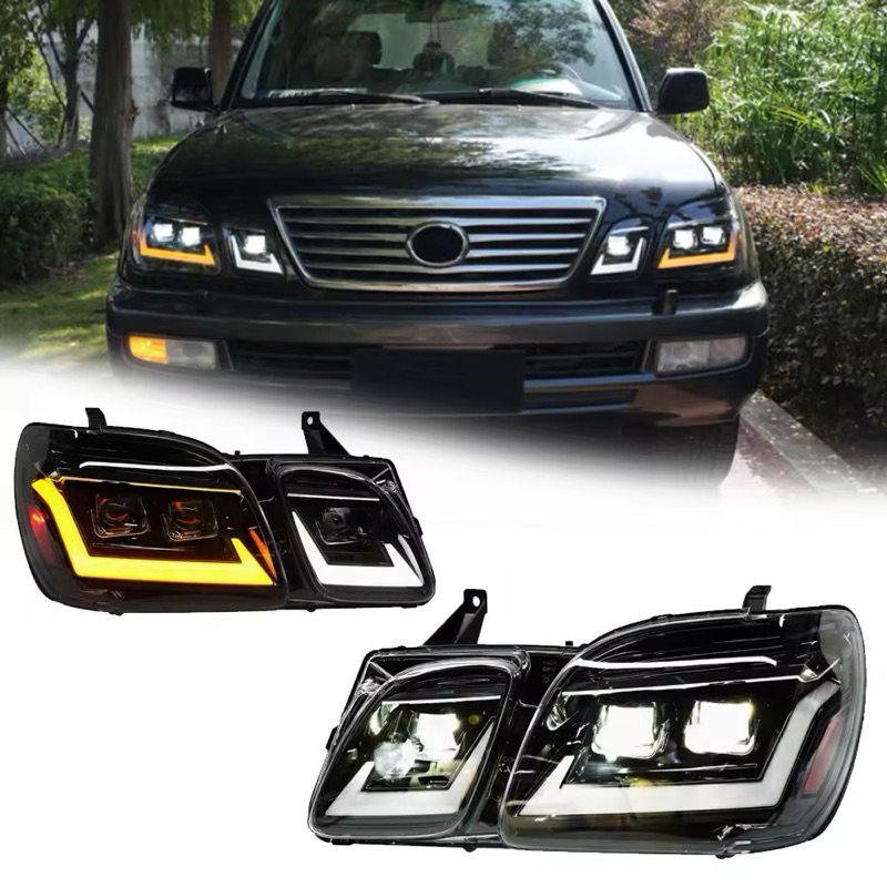 LEXUS LX470 1998 -2007 front LED headlamp headlight head lamp fog spot ...