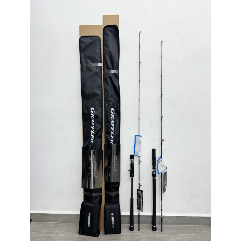 2025 SHIMANO GRAPPLER TYPE J JIGGING SPINNING BAITCAST ROD | Shopee Malaysia