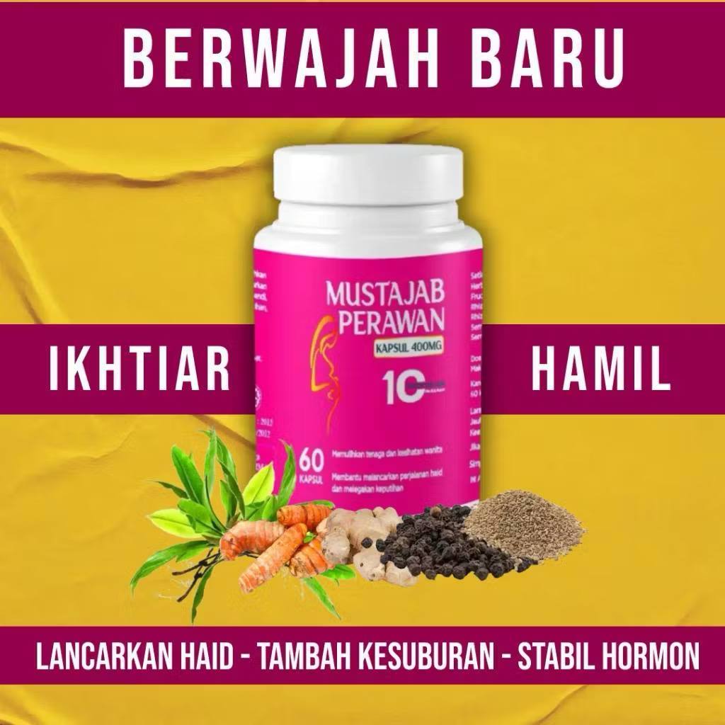 [Ready Stock] Mustajab Perawan (Ikhtiar Hamil Dan Masalah Period) | Shopee Malaysia