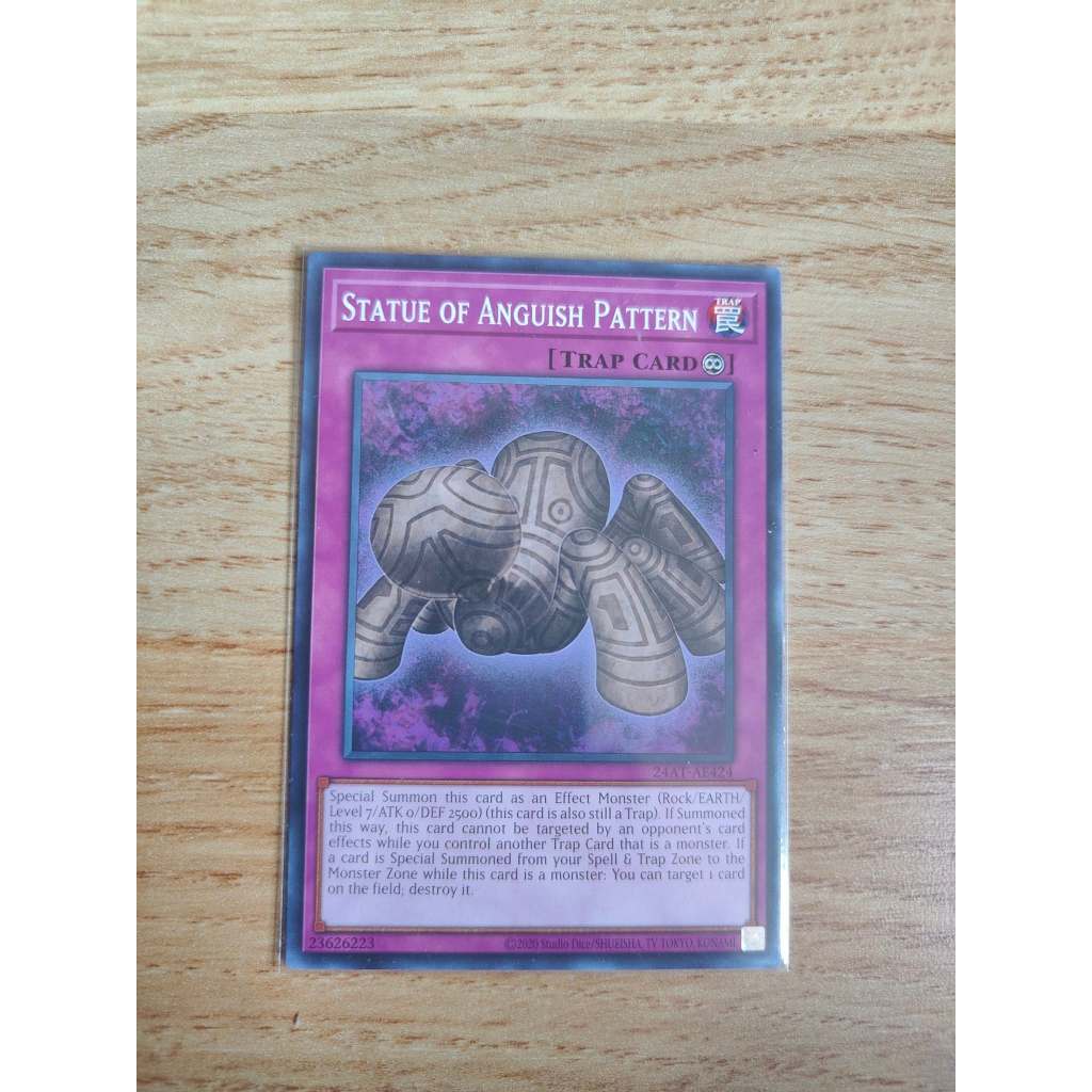 Yugioh : 24AT-AE424 Statue of Anguish Pattern (COMMON) | Shopee Malaysia