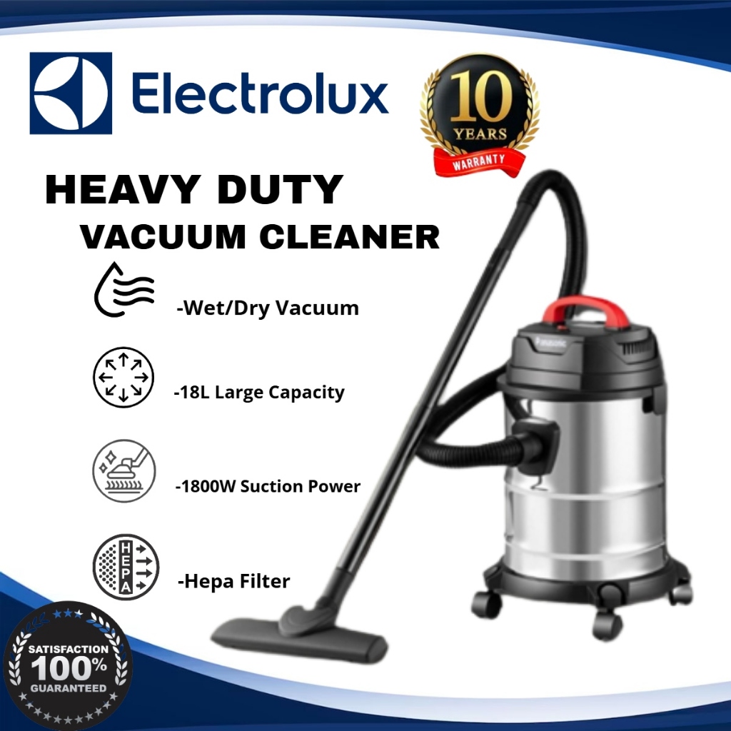Electrolux Vacuum Vacum Rumah Vacum Heavy Duty Vacuum Cleaner Wet And ...