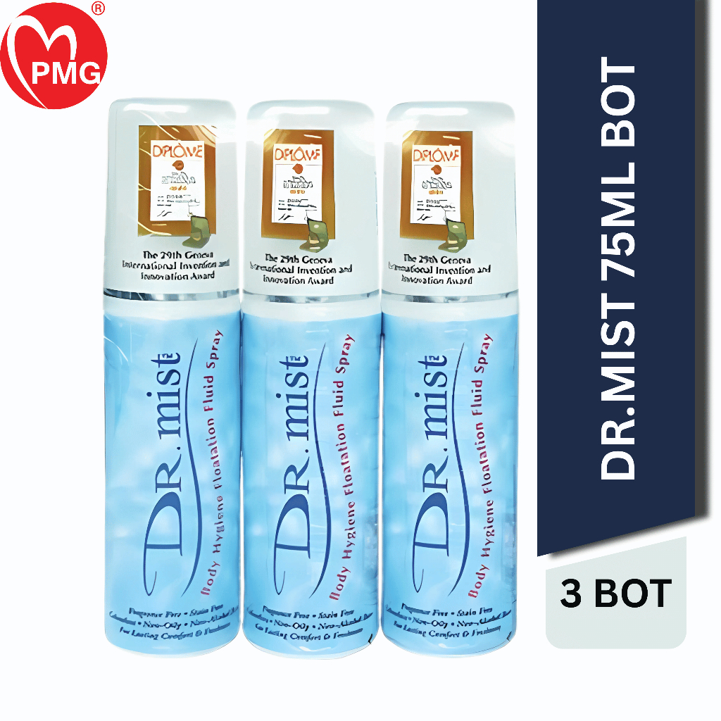 [PMG PHARMACY] DR MIST BODY SPRAY 75ml x 3's | Shopee Malaysia