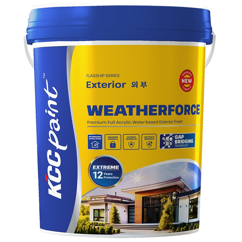 KCC WEATHERFORCE Extreme Exterior Paint (5L) | Shopee Malaysia