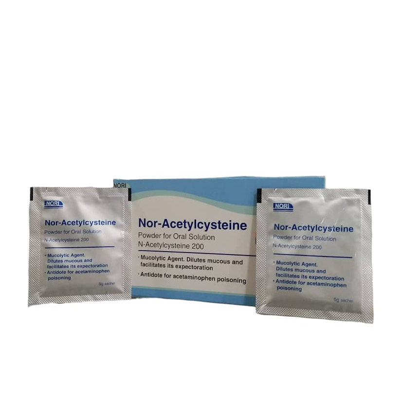 NORIPHARMA NOR-ACETYLCYSTEINE 200MG SACHETS 1'S | Shopee Malaysia