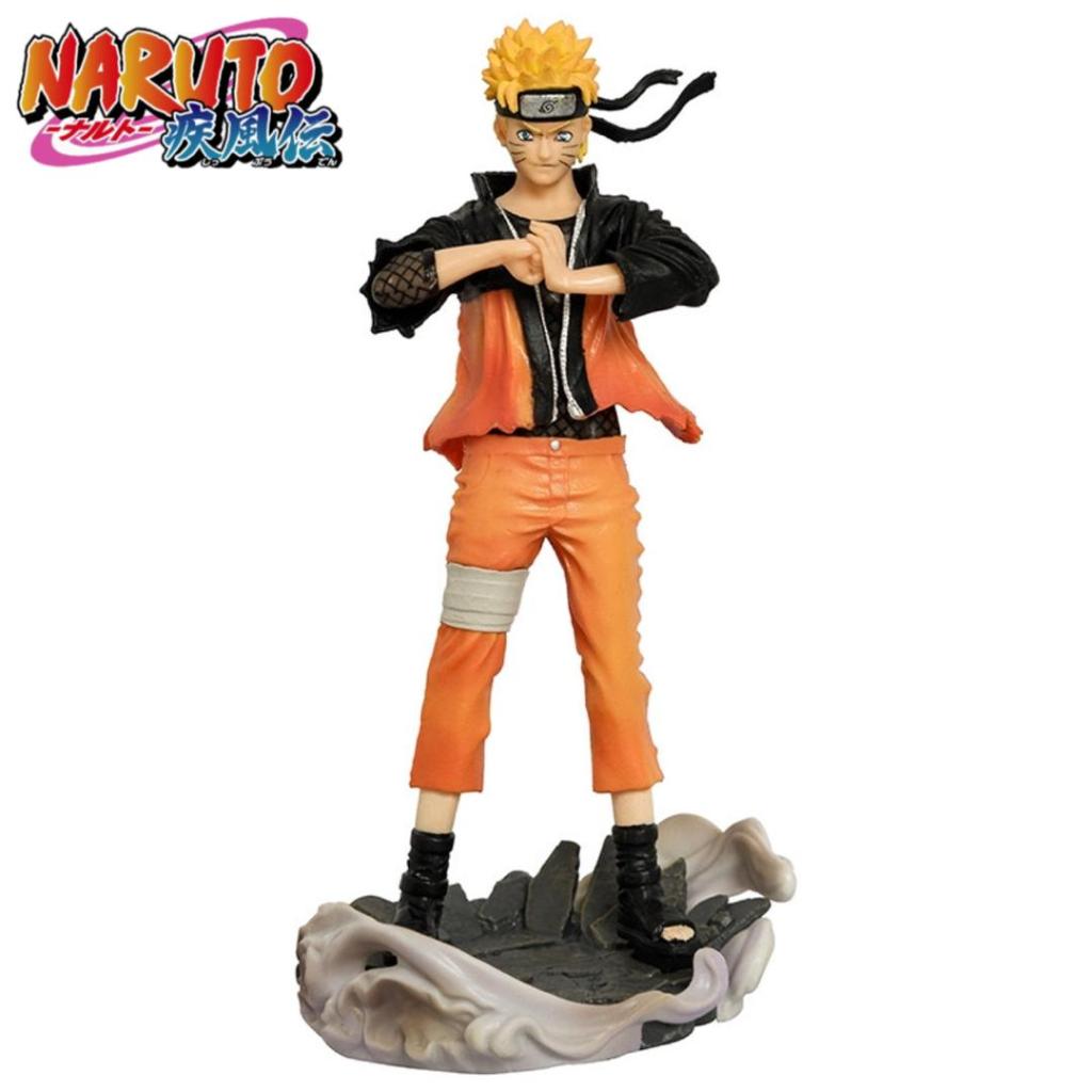 Naruto: Shippuden Naruto Uzumaki Standing Pose 20cm Action Figure ...