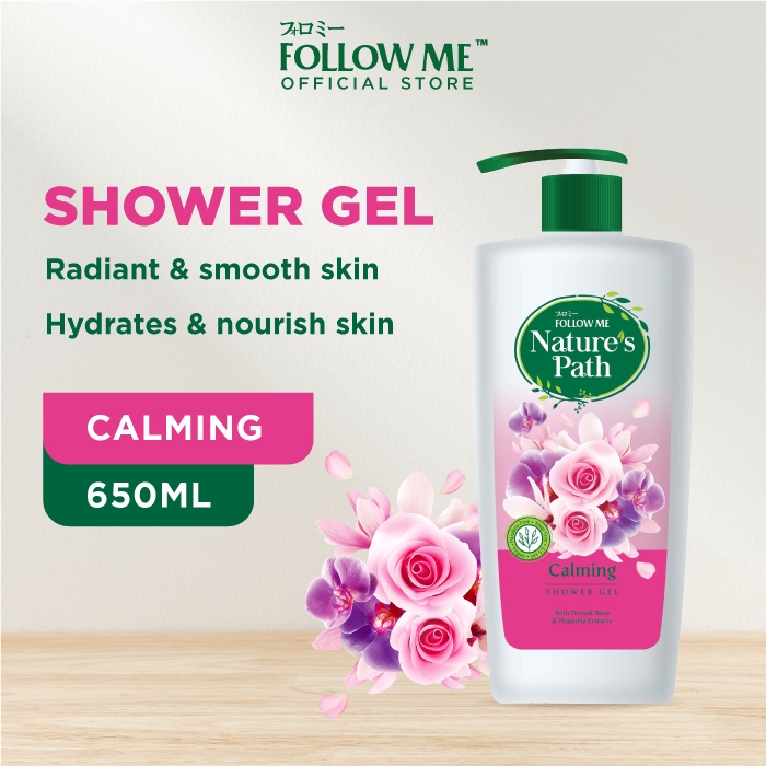 Follow Me Nature's Path Shower Gel 650ml (Calming) | Shopee Malaysia