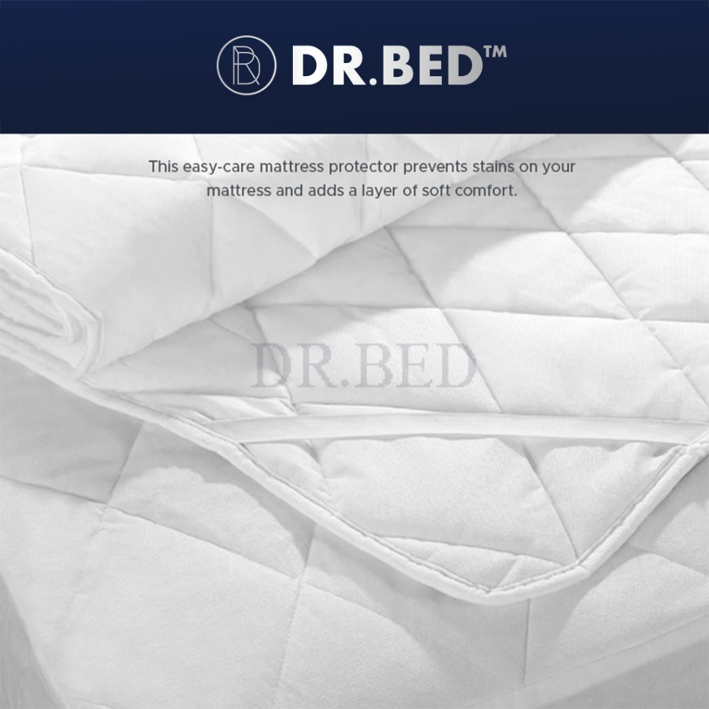 Dr.Bed Mattress Protector: A Layer of Protection & Comfort (Washable ...