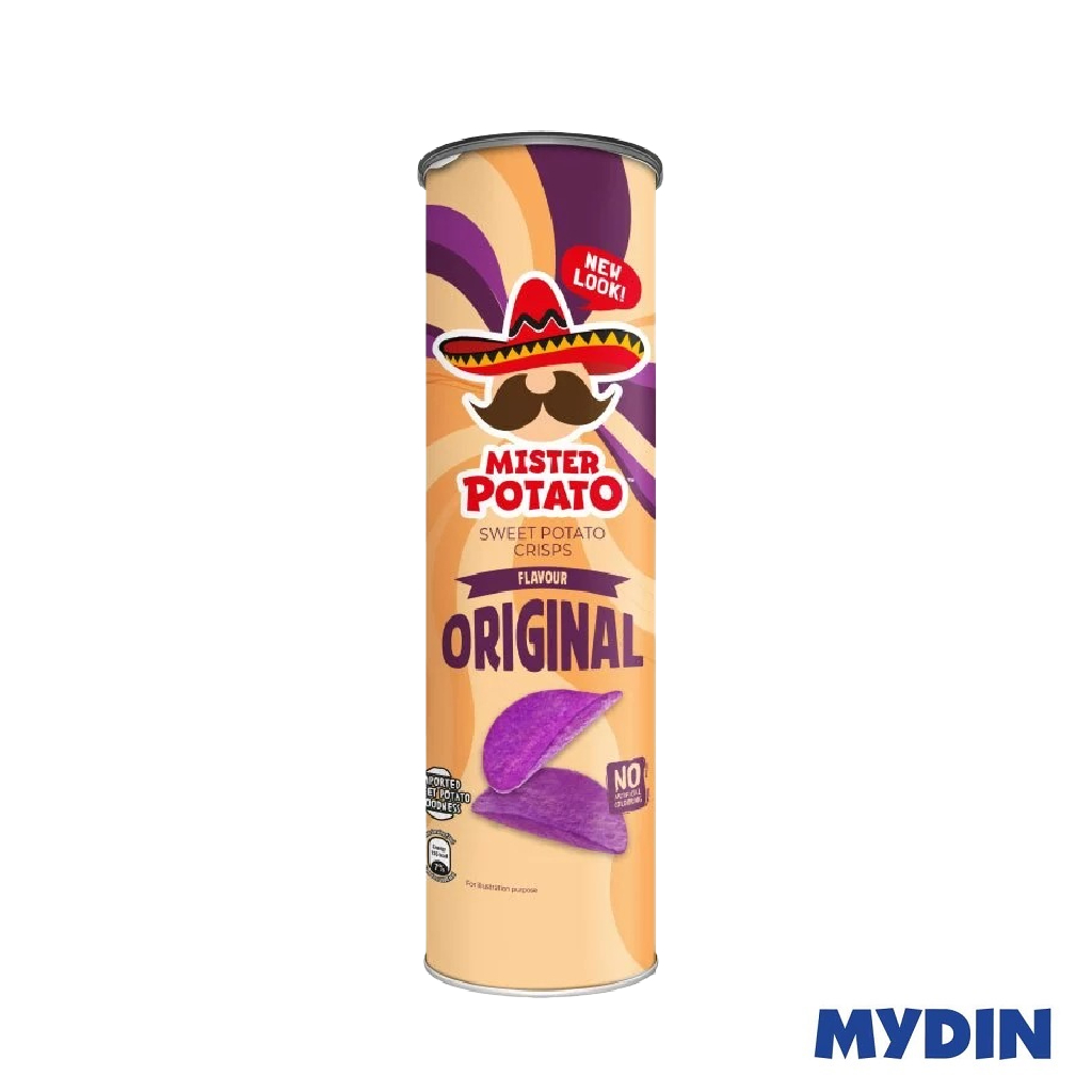 Mister Potato Crisps Sweet Potato Original (118g) | Shopee Malaysia