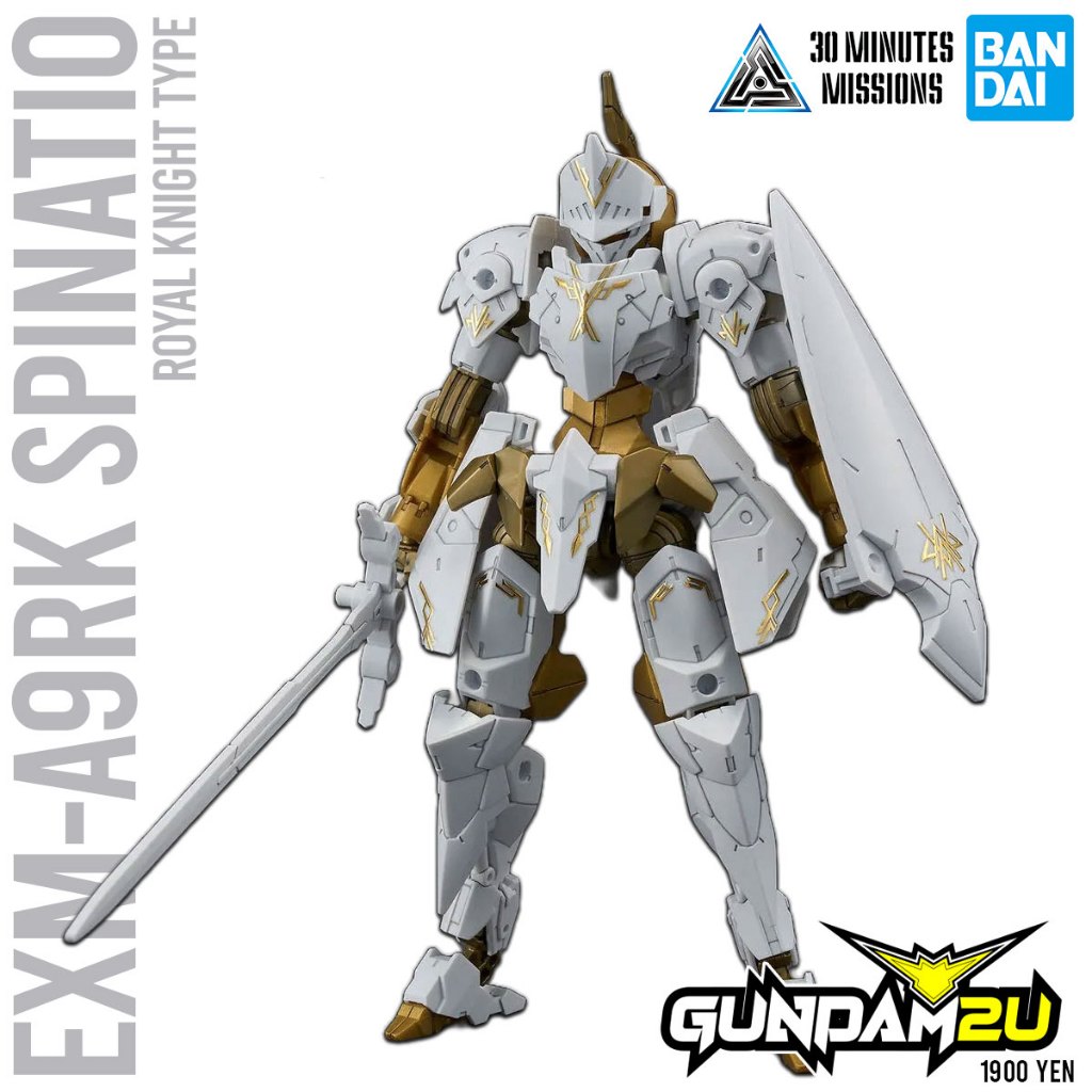 BANDAI 30MM 1/144 Spinatio Royal Knight Type - 30 Minutes Missions EXM ...
