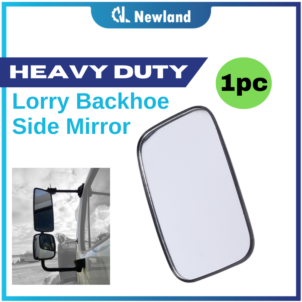 Side Mirror / Cermin Sisi - Lorry, Bus, Forklift, Backhoe, Excavator ...