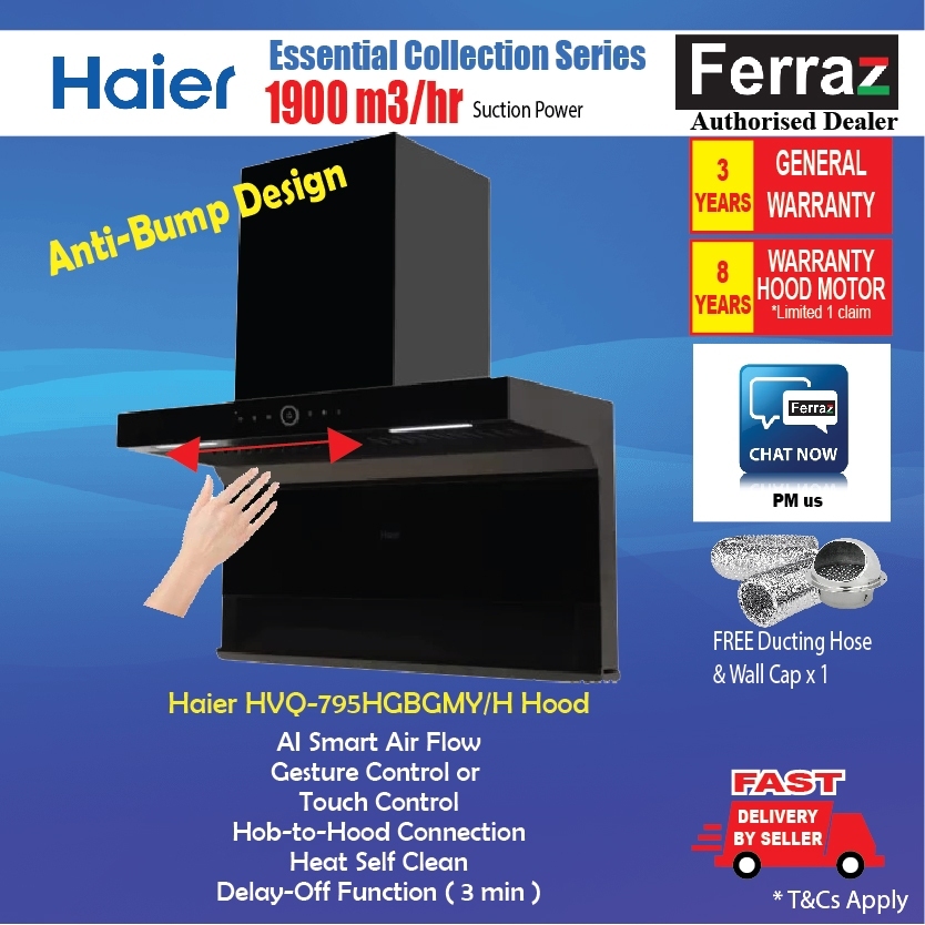 HAIER HH-CT1901B Cooker Hood / HAIER HH-S903 Cooker Hood / HAIER HH ...