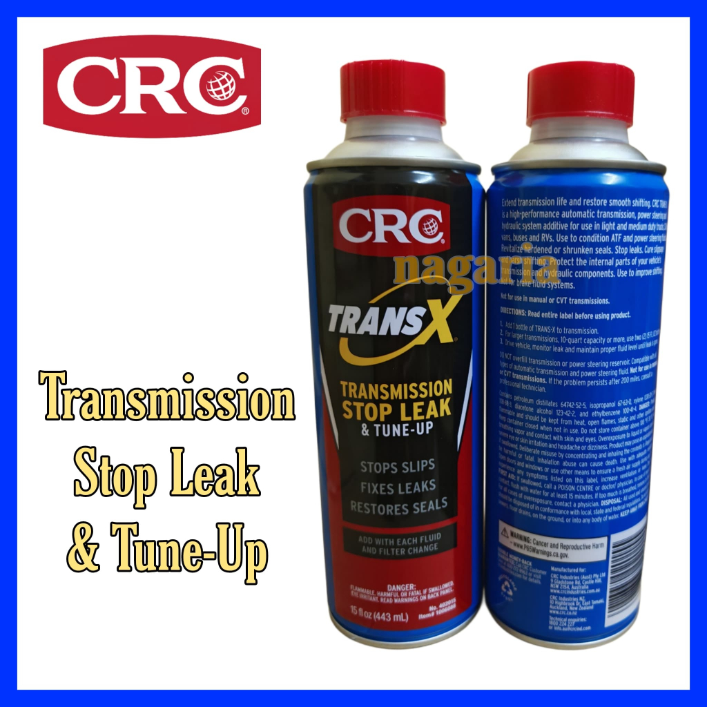 CRC TRANS X Blue Transmission Treatment Stop Leak & Tune Up Conditions ...