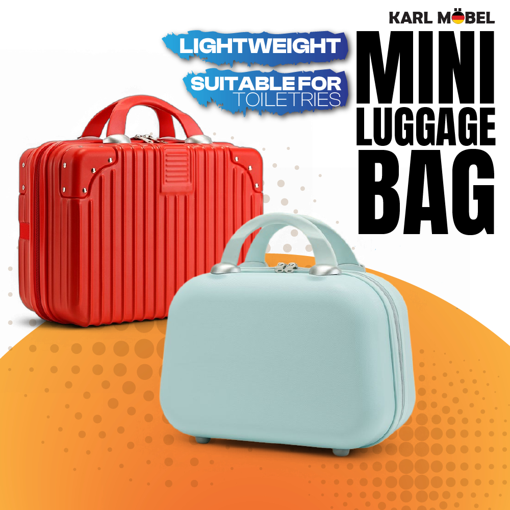 Mini luggage Bagasi murah Luggage bag travel beg makeup beg mekap 12 20 ...