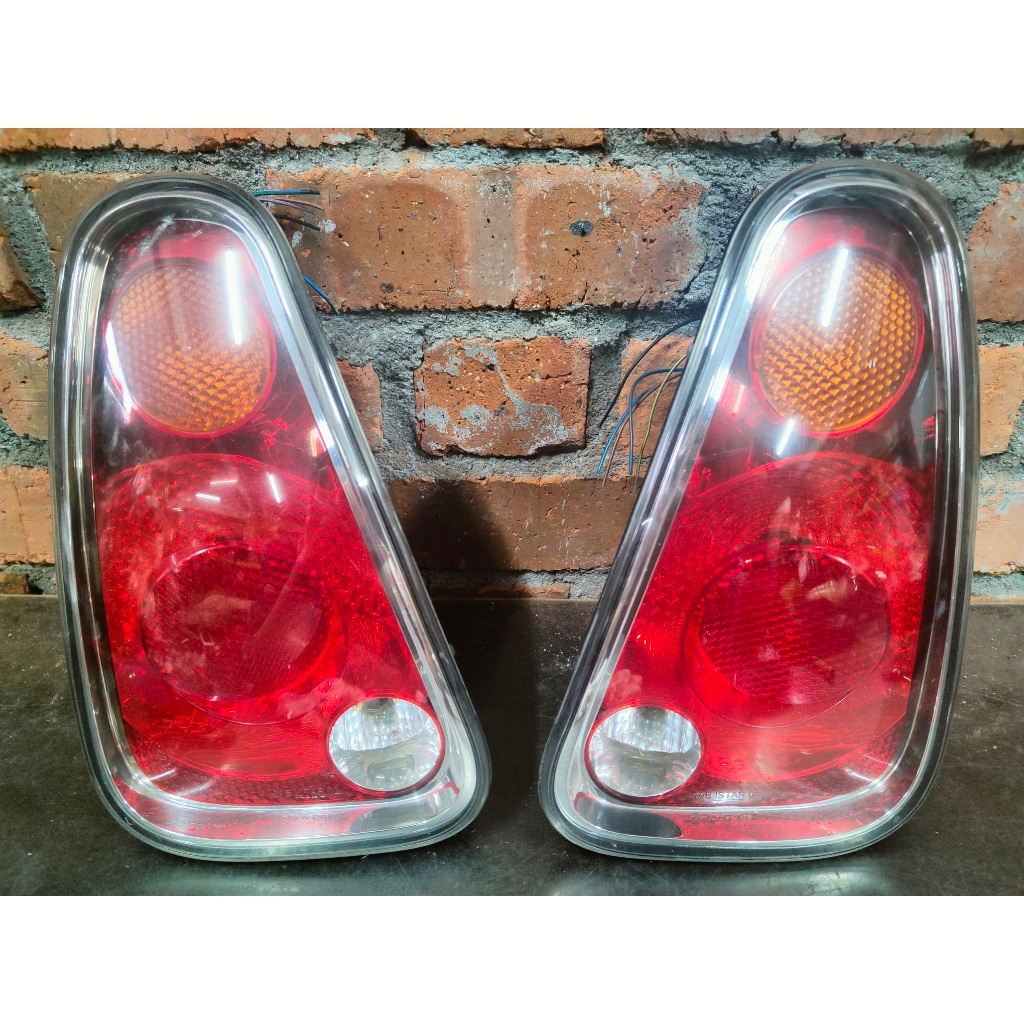ORIGINAL Mini Cooper R50 R53 Rear Tail Lights Lamps Lampu Belakang 1 ...
