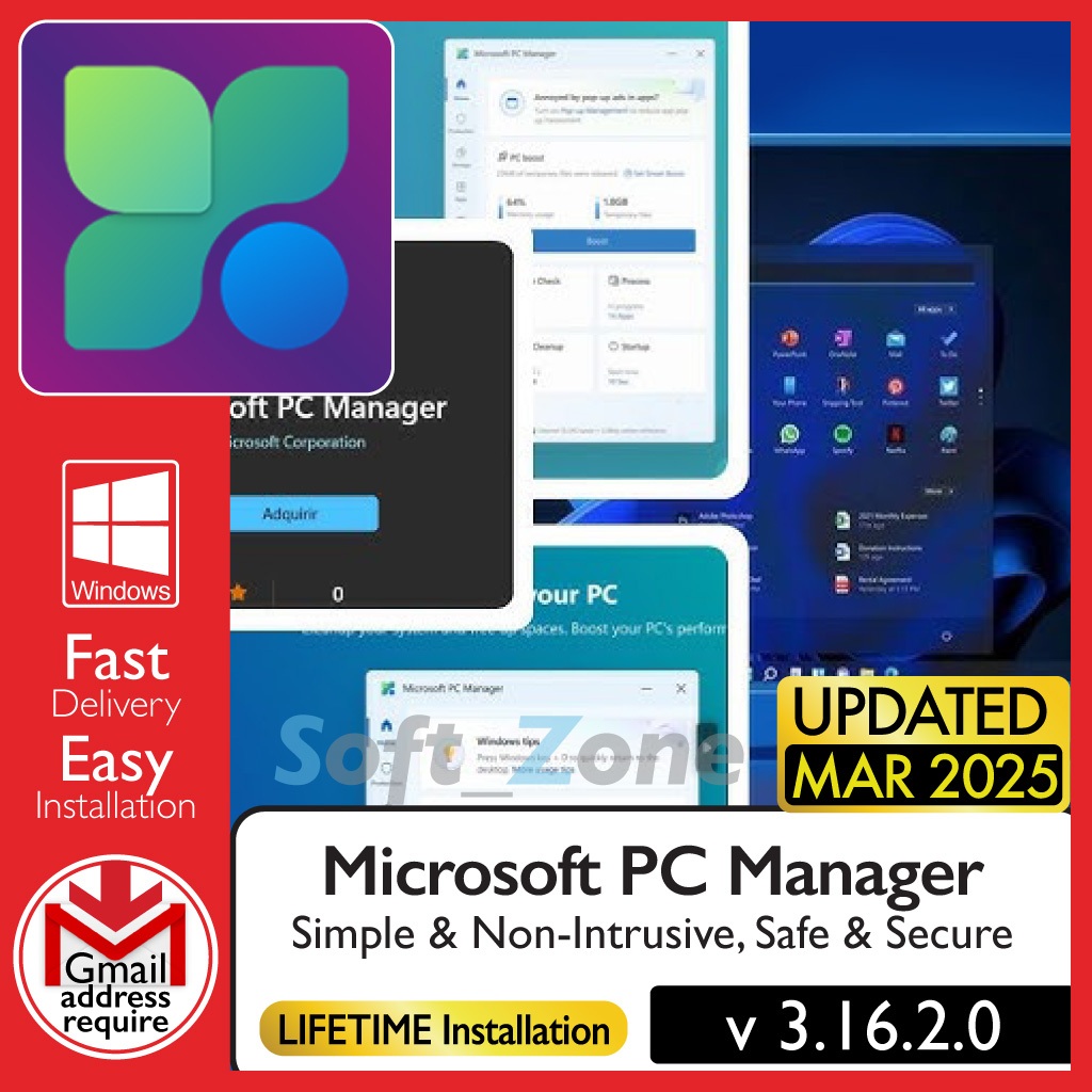 Microsoft PC Manager 3.16.2.0 - Simple & Non-Intrusive, Safe & Secure | Windows - SOFTWARE ...