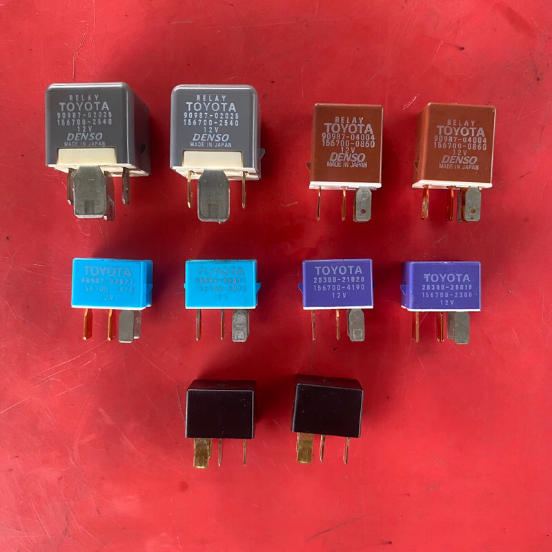 TOYOTA 4PIN/5PIN RELAY ORIGINAL FROM JAPAN USED | Shopee Malaysia