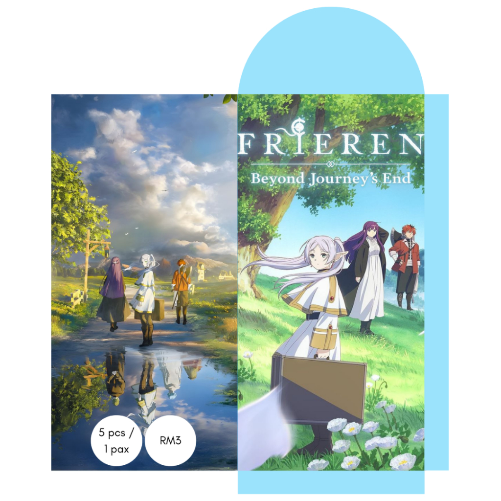 Sampul Raya / Angpao Anime Frieren Beyond Journey's End | Shopee Malaysia