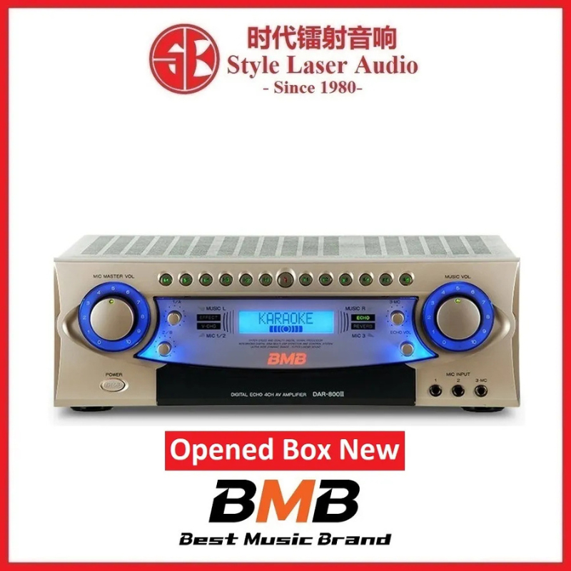 BMB DAR-800 II Digital Karaoke Amplifier (Opened Box New) | Shopee Malaysia
